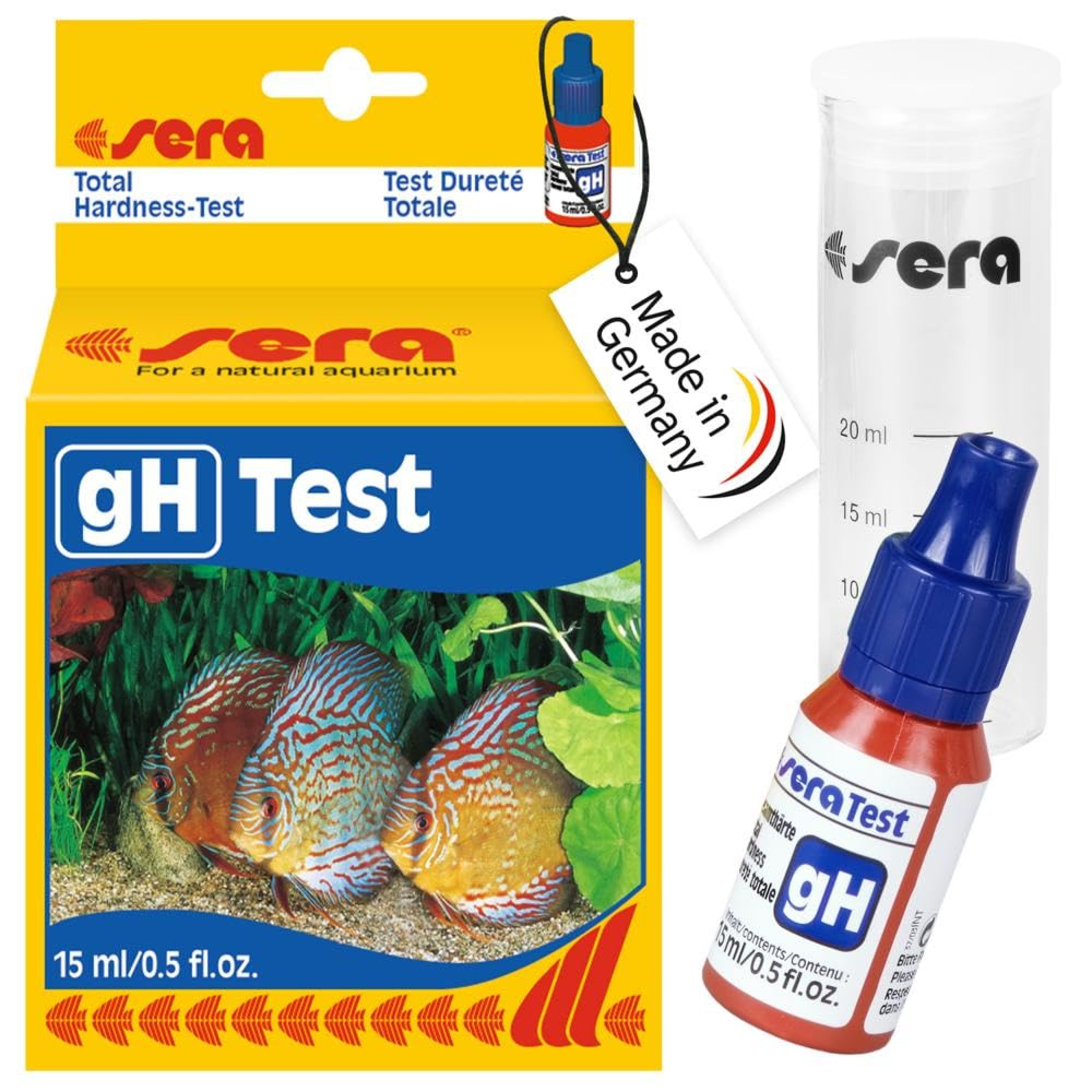 Test Duritate Apă cu Picături, Grade Germane (gH), Rapid!