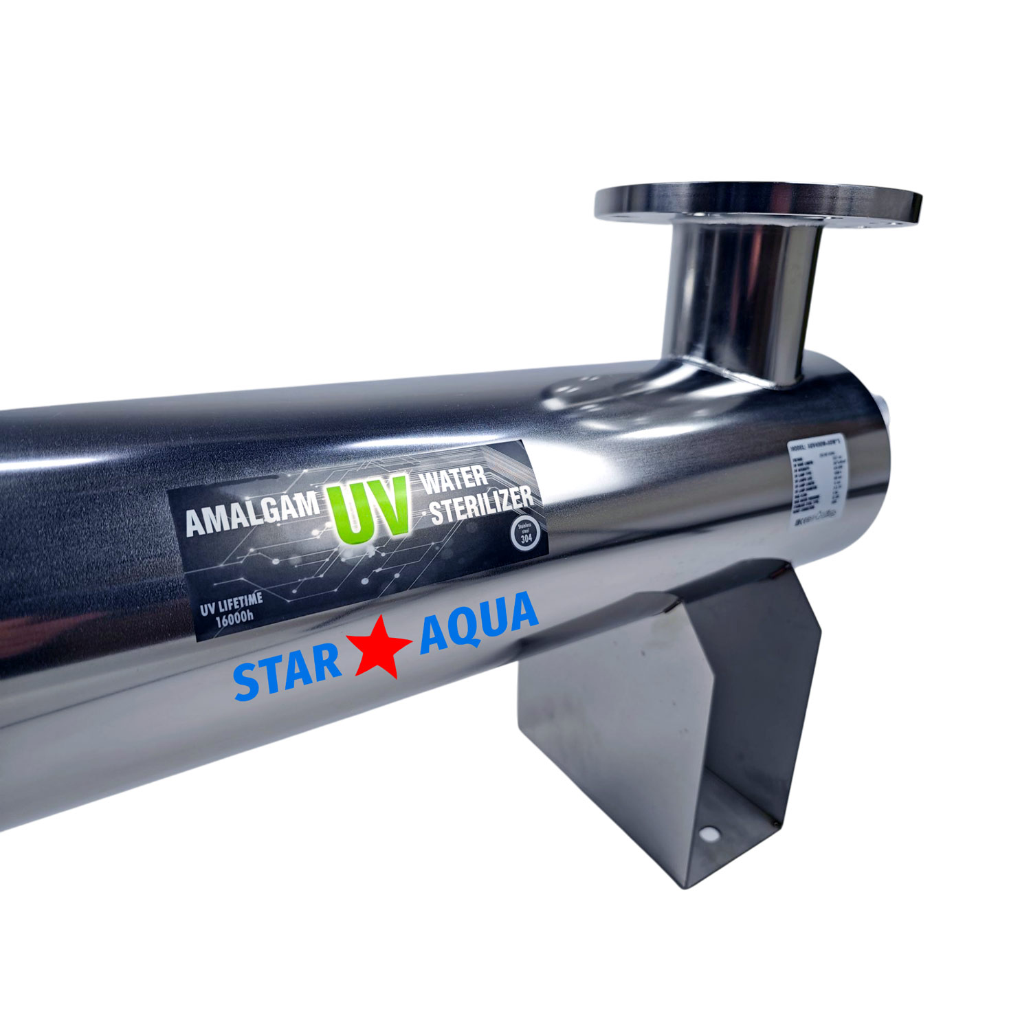 Lampa UV pt. Apa cu Flansa DN80 - 22m3/h - Amalgam Pret